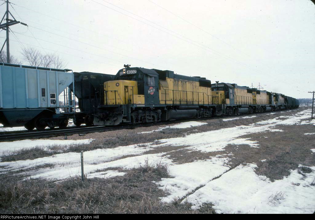 1259-27 Southbound C&NW on ex-M&StL